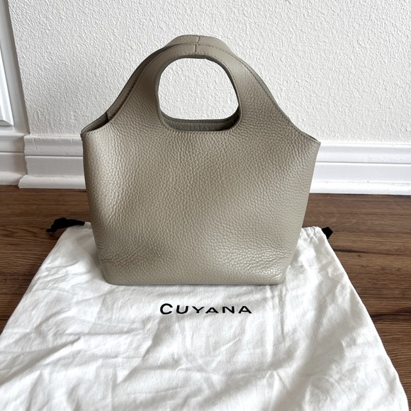 Cuyana | Bags | Cuyana Mini System Tote Dark Stone Leather | Poshmark